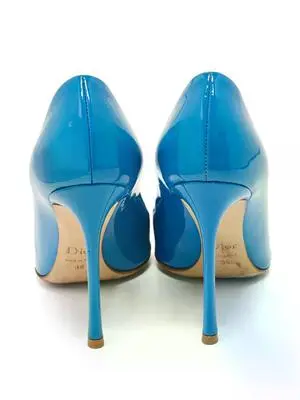 Dior Patent Leather Pointed Toe Slim Heel Pumps