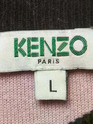 Kenzo Spaced Out Intarsia Knit Sweater