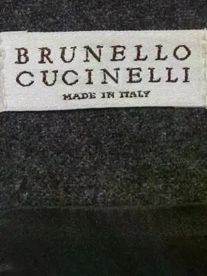Brunello Cucinelli Felt Pencil Skirt