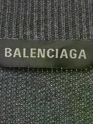 Balenciaga Pleated Long-sleeve Mini Dress