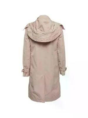 Burberry Hooded Double-breasted Trench Coat