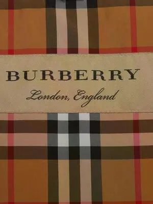Burberry Hooded Double-breasted Trench Coat