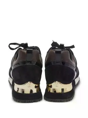 LOUIS VUITTON Run Away Monogram Sneakers - Black