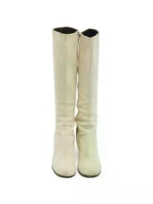 Gucci Suede Knee-high Boots