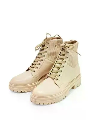 GIANVITO ROSSI Martis Lace-up Combat Boots