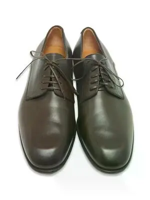 FERRAGAMO Lace-up Leather Oxford Shoes