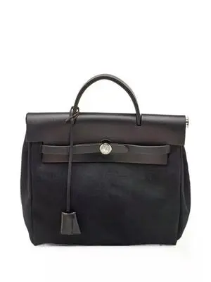 Hermès 2003 31 Herbag Tote Bag - Black