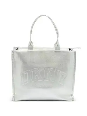 Dkny Large Hadlee Tote Bag - Silver