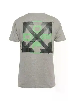 Off-White Logo-print Short-sleeve T-shirt - Grey