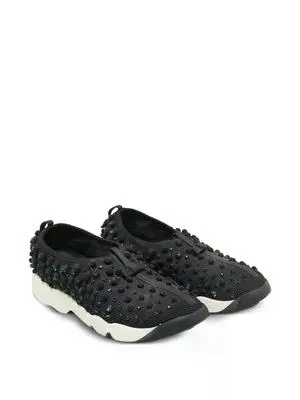 Dior Fusion Crystal-embellished Sneakers - Black