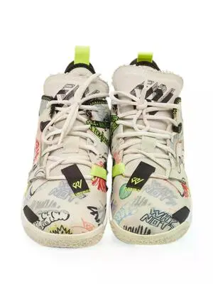 JORDAN Why Not Zer0.4 Graffiti Print Sneakers