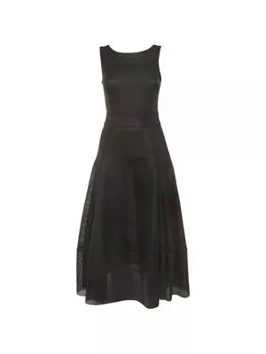 Maje Raining Mesh Midi Dress