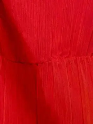 Maje Ruffle Detail Maxi Dress