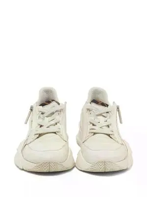 Fendi Flow Ff Canvas Sneakers
