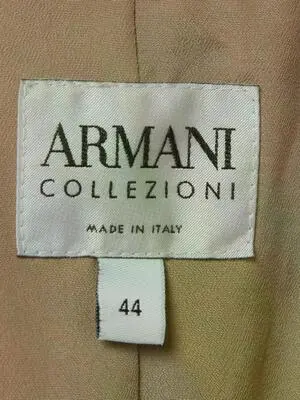 ARMANI Checked Pattern Blazer