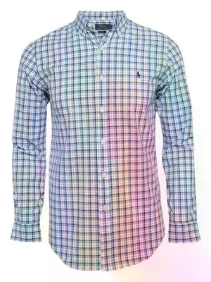 Polo Ralph Lauren Pre-owned Check Cotton Shirt - Blue