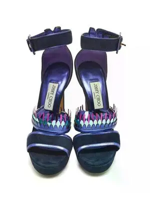 JIMMY CHOO Kathleen Ankle Strap Sandals