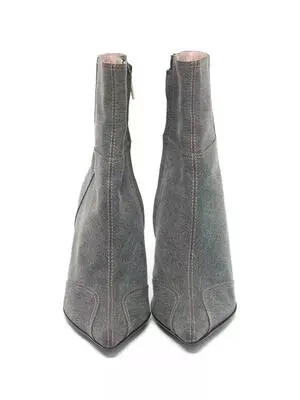 Dior Pointed-toe Heeled Ankle Boots