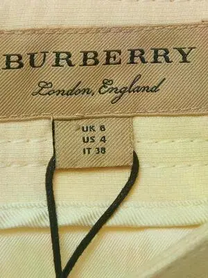 Burberry A-line Mini Skirt With Side Stripe Detail