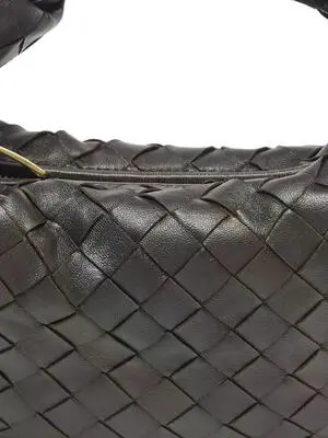 Bottega Veneta Jodie Intrecciato Handbag - Brown