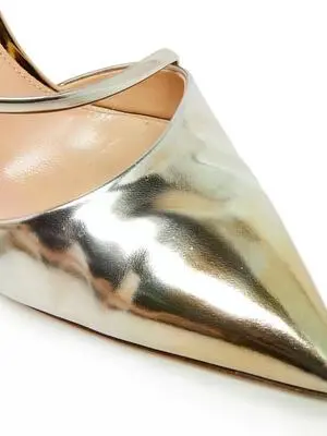 GIANVITO ROSSI Pointed-toe Slingback High Stiletto Heel Pumps