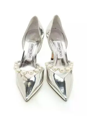 JIMMY CHOO Aurelie Pearl Detail Pumps