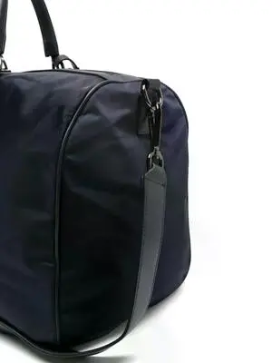 Kiton Leather Trimmed Holdall