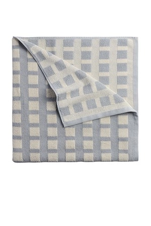 PARACHUTE Capri Check Beach Towel - Sky