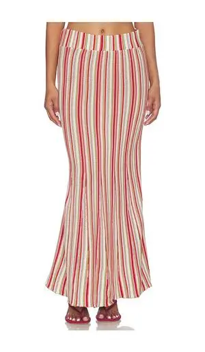 Rails Nari Skirt In -striped Knit - Multi