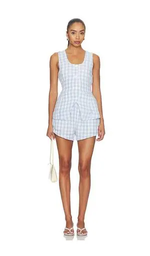 Blanknyc Gingham Sleeveless Top - Multi