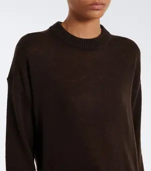 Jardin Des Orangers Virgin Wool And Cashmere Crewneck Sweater