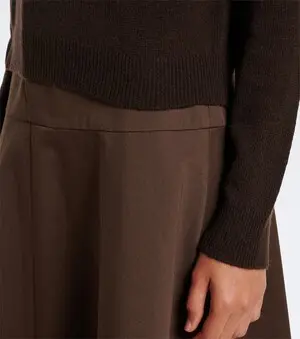 Jardin Des Orangers Virgin Wool And Cashmere Crewneck Sweater