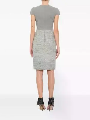 Alexander McQueen Cap-sleeve Pencil Dress