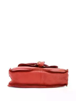 Chloé Marcie Leather Medium Shoulder Bag - Red