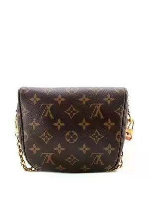 LOUIS VUITTON Monogram Canvas Mini Belt Bag - Brown