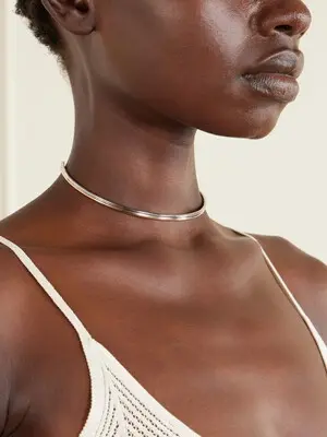 JENNIFER FISHER Thread Two Tone Choker