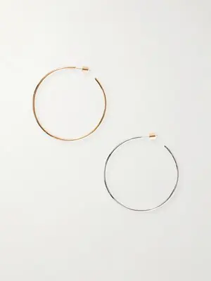 JENNIFER FISHER Thread Hoop Earrings - Multi