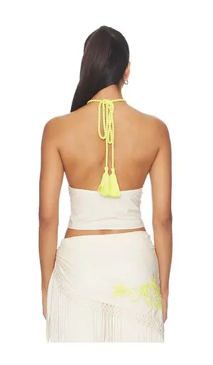 Amanda Uprichard Eirlys Halterneck Top