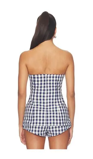 Amanda Uprichard Solinda Tunic - Navy