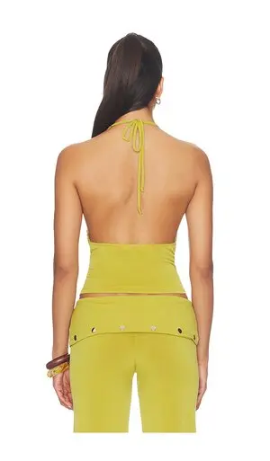 BELLA VENICE The Elsa Top - Green
