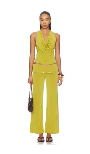 BELLA VENICE The Elsa Top - Green
