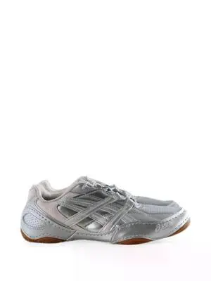 Asics Hypersync Metallic-finish Panelled Sneakers - Silver