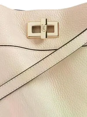 Furla Amelia Leather Bucket Bag - Neutrals