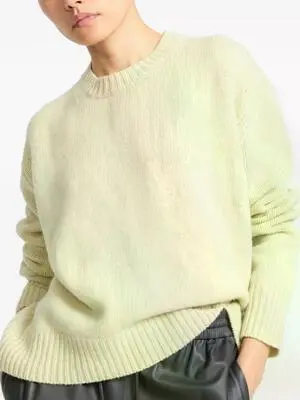 YVES SALOMON Crew Neck Cashmere Sweater