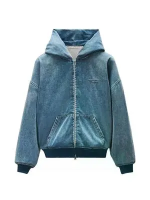 Alexander Wang Oversized Hoodie - Blue