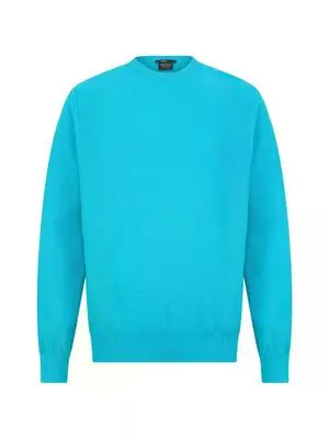 Paul & Shark Virgin Wool Crew Neck Sweater - Blue