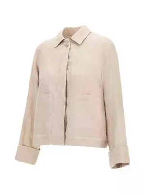 Herno Linen Fade Effect Jacket
