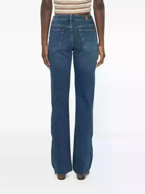 SEVEN Faded Effect Flared Jeans