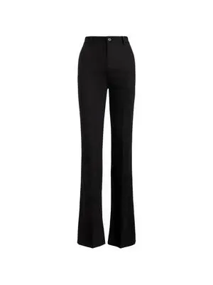 Ralph Lauren Stretch-crepe Straight-leg Trousers