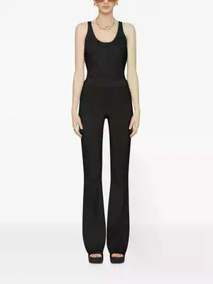 Givenchy Logo Pattern Elasticated Waistband Trousers